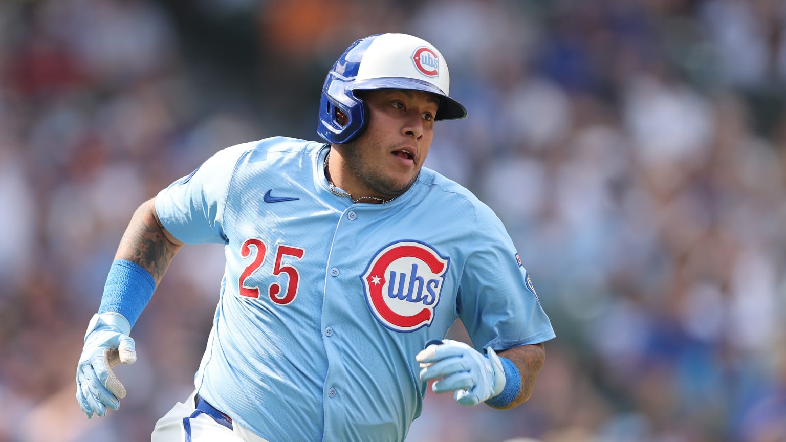 Moisés Ballesteros plates run with first MLB triple | 09/12/2025 | MLB.com