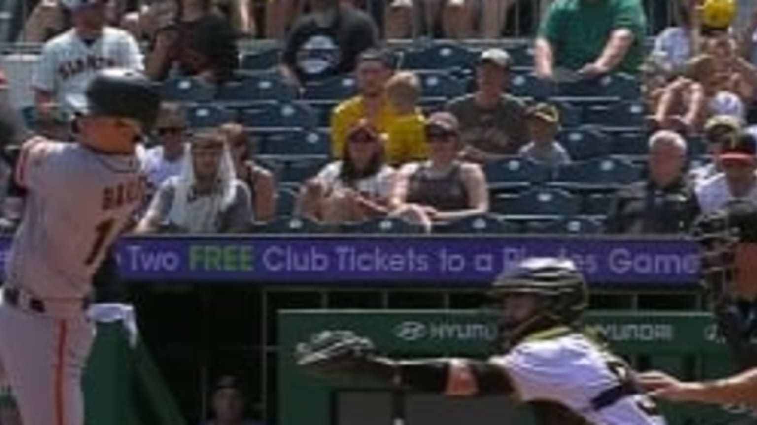 Patrick Bailey drills a two-run double off the wall | 07/16/2023 | San ...