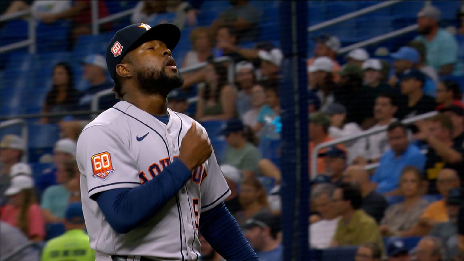 Cristian Javier strikes out six over five innings | 09/20/2022 ...
