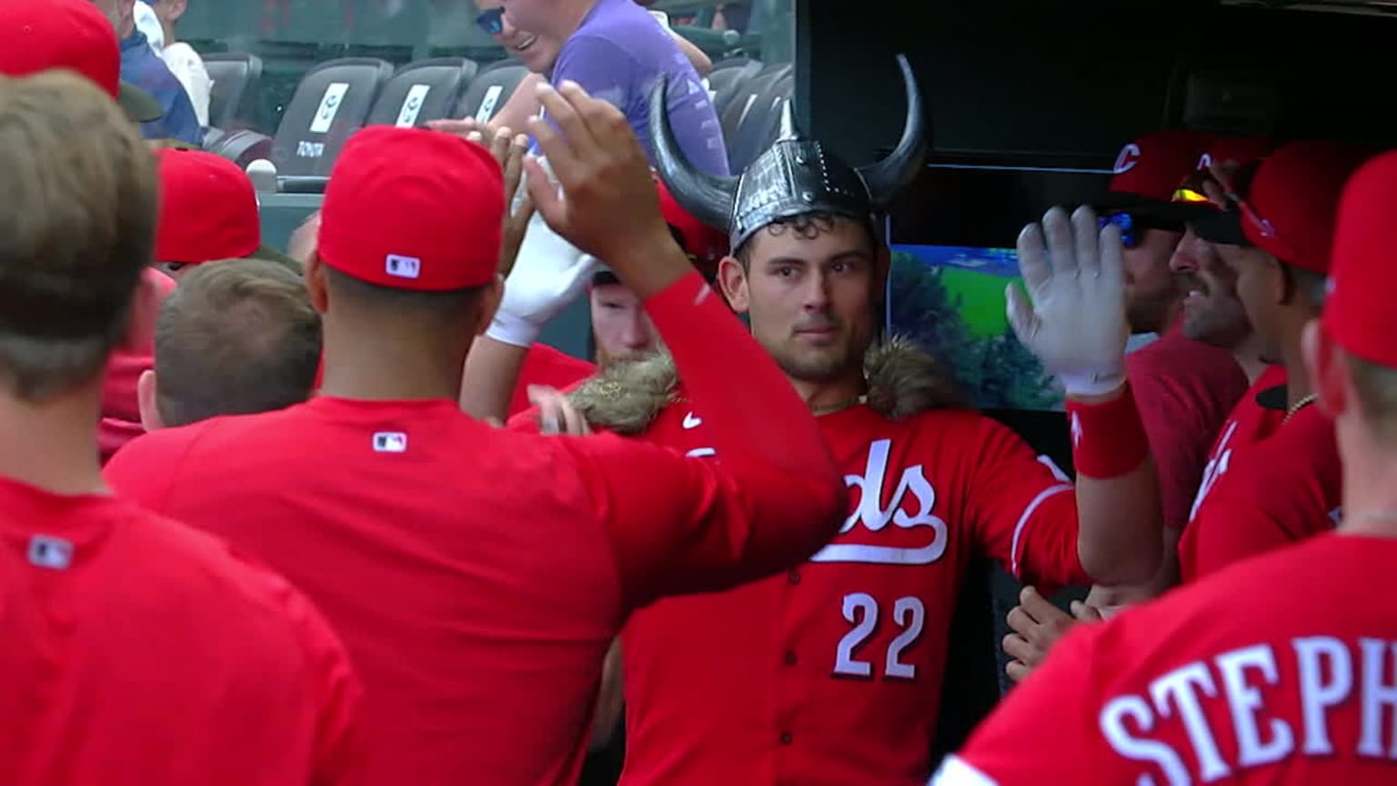 Luke Maile slaps a solo home run to left-center field | 05/17/2023 ...