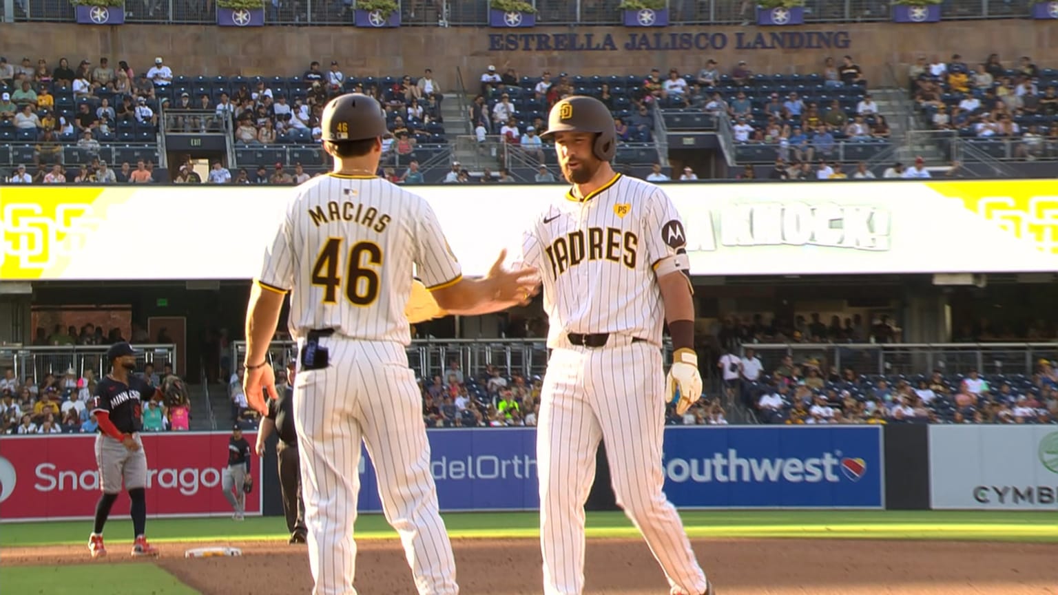 Mason McCoy's first Major League hit | 08/21/2024 | San Diego Padres