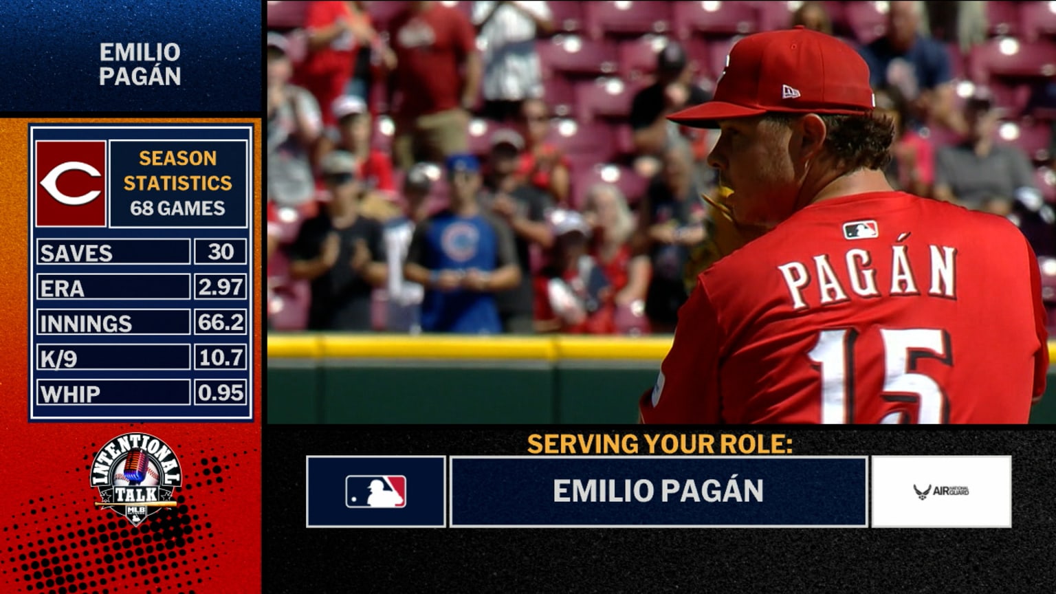 Emilio Pagan in 'Serving Your Role' | 10/02/2025 | Cincinnati Reds