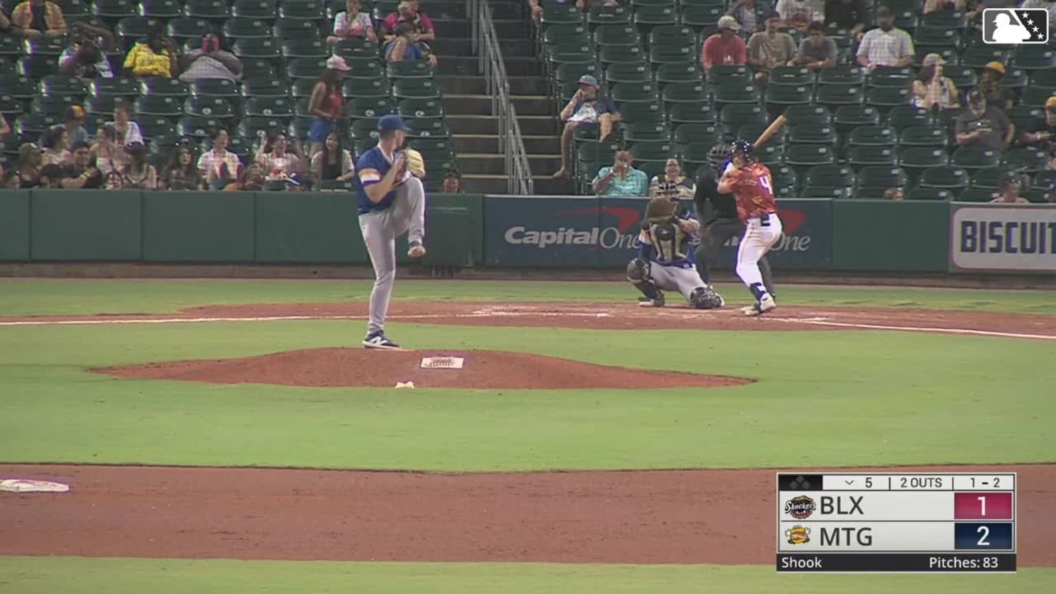 TJ Shook's fifth strikeout | 07/06/2024 | Lasmayores.com