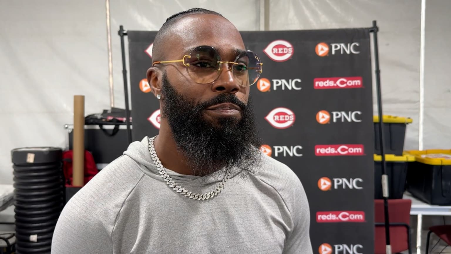 Josh Harrison on joining the Cincinnati Reds | 02/16/2024 | Cincinnati Reds