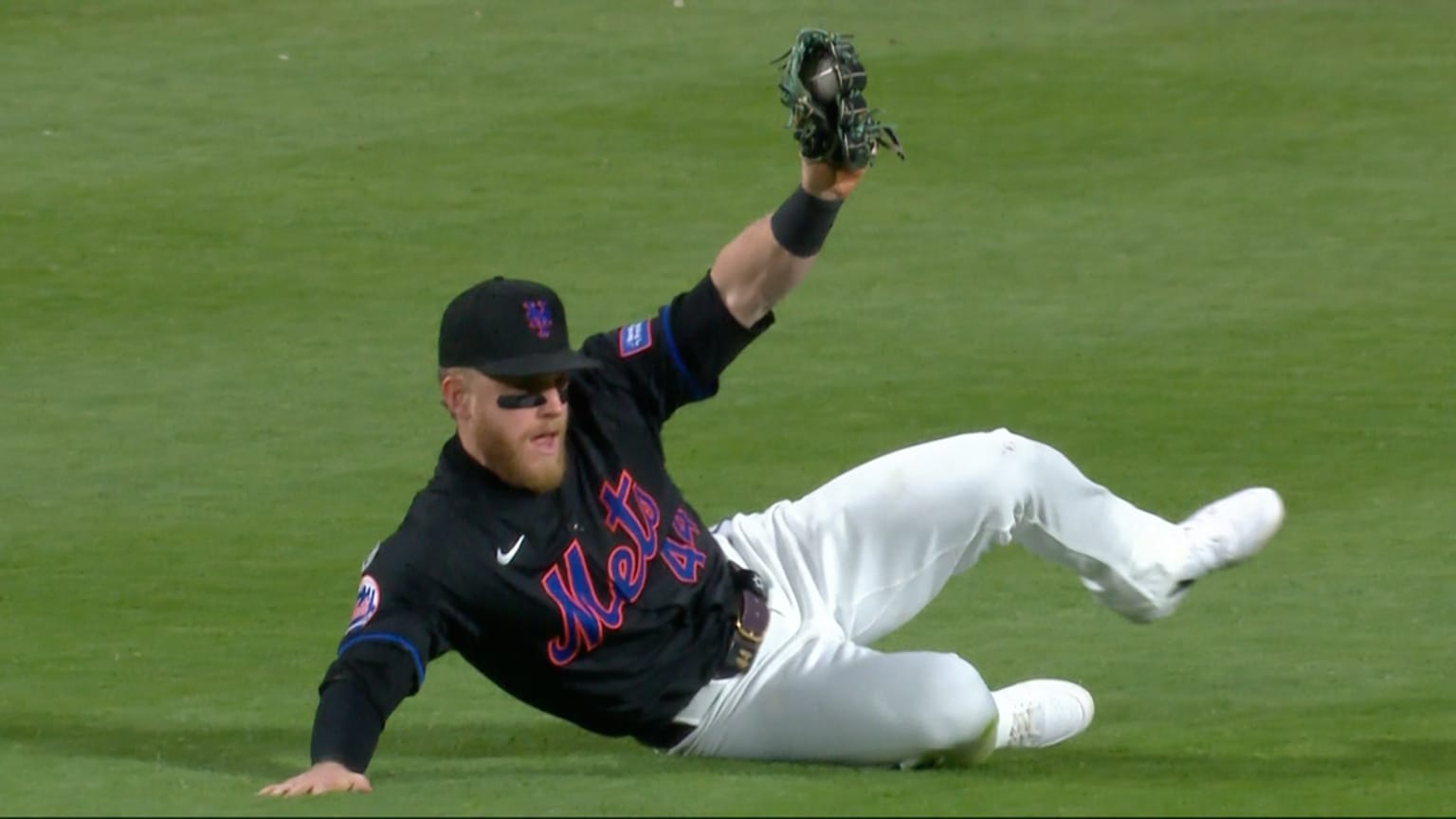Harrison Bader's great sliding catch | 05/13/2024 | New York Mets