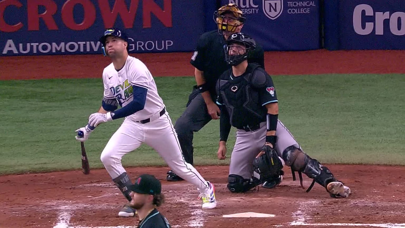 Cuadrangular de Dylan Carlson | 16/08/2024 | Los Rays de Tampa Bay