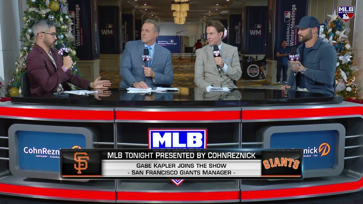 Kapler joins MLB Tonight, discusses defense, more | 12/06/2022 | New ...