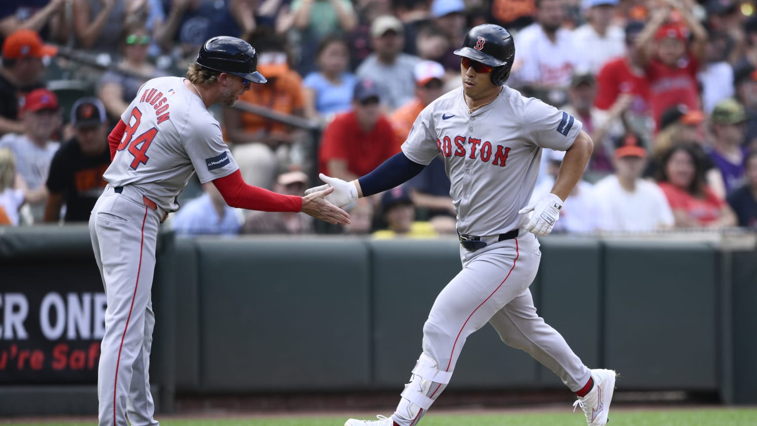 Rob Refsnyder's solo homer (8) | 08/18/2024 | Boston Red Sox