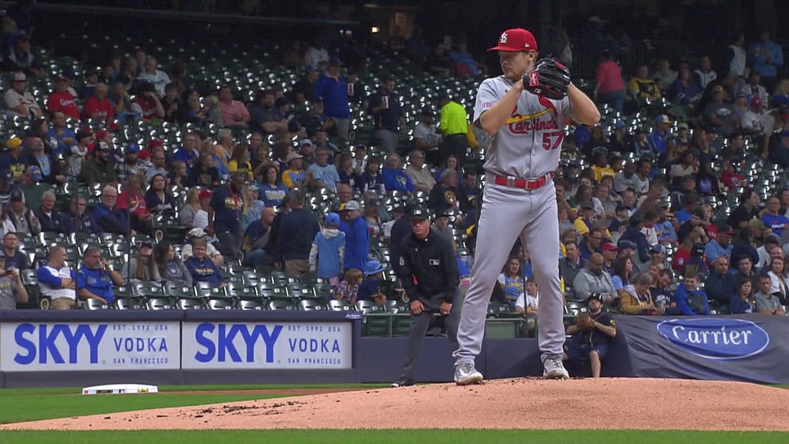 Zack Thompson strikes out five batters | 09/27/2023 | St. Louis Cardinals