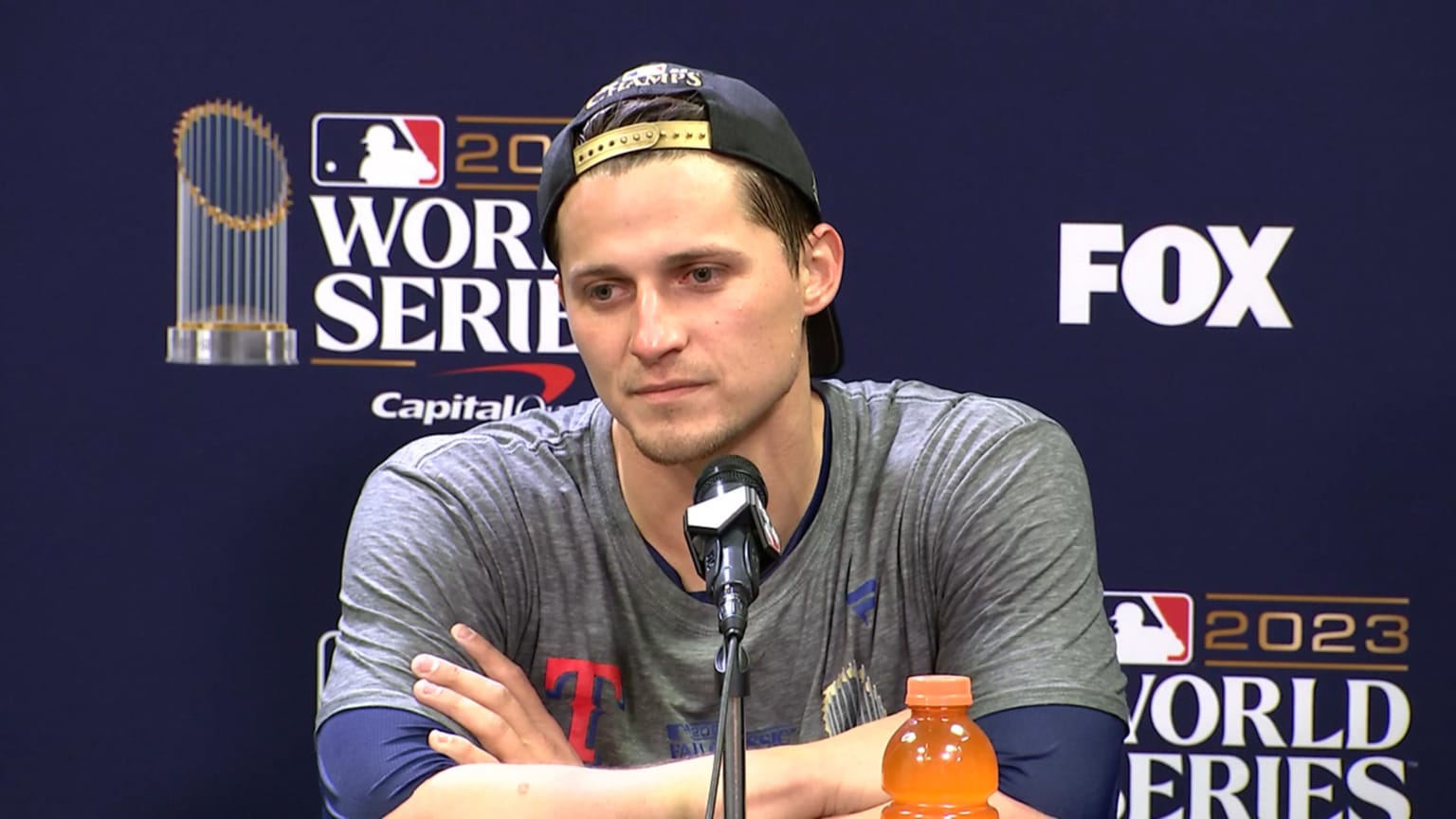 Corey Seager on World Series win, team effort | 11/01/2023 | Texas Rangers