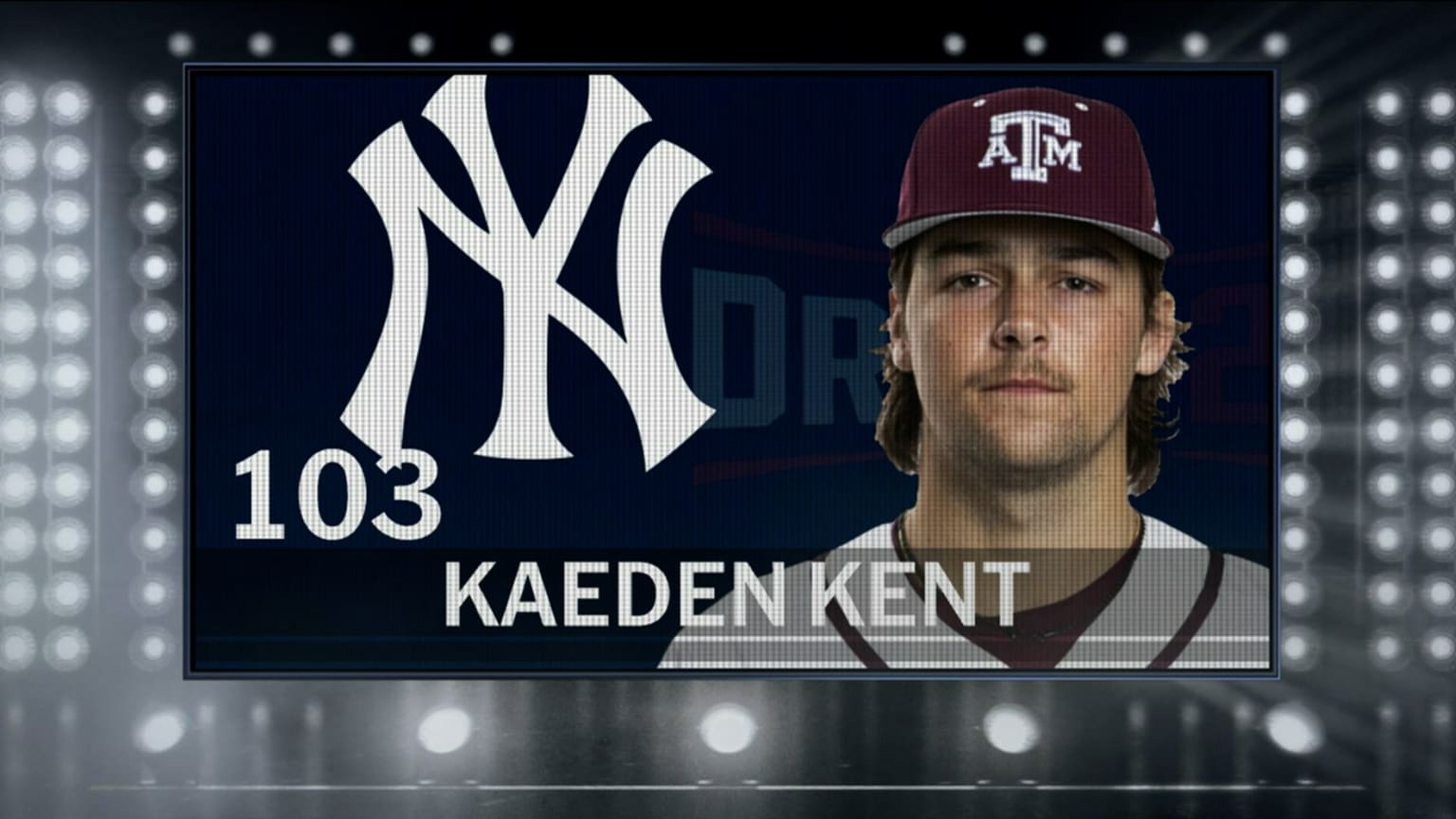Draft 2025: Yankees draft SS Kaeden Kent No. 103 | 07/14/2025 | Seattle ...