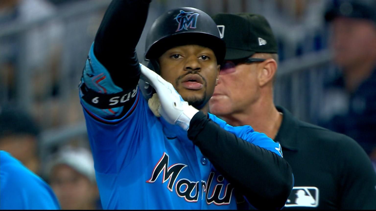 Xavier Edwards' RBI single | 08/03/2025 | Miami Marlins