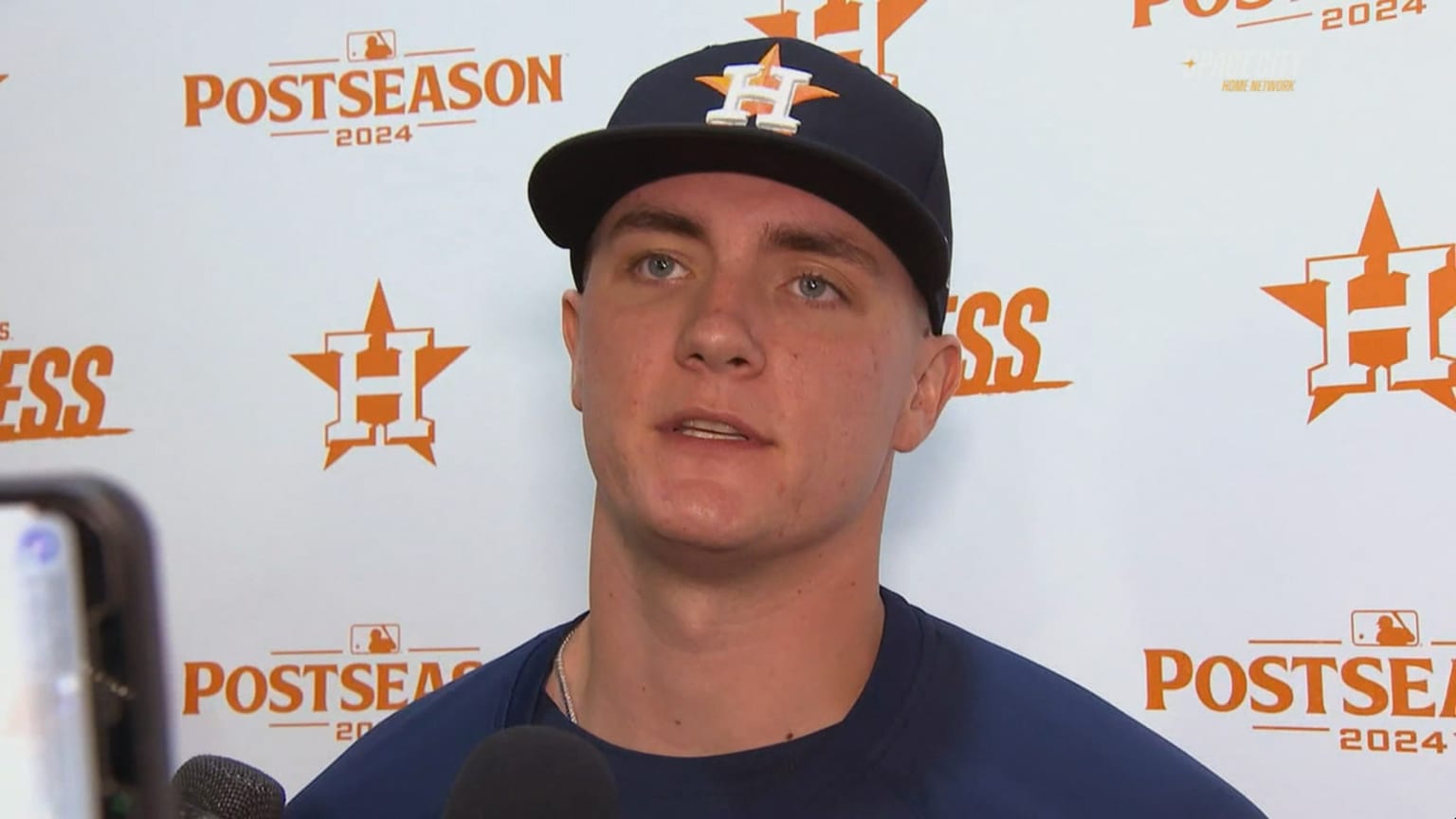 Hunter Brown on his start in Astros' Game 2 loss | 10/02/2024 | Houston ...