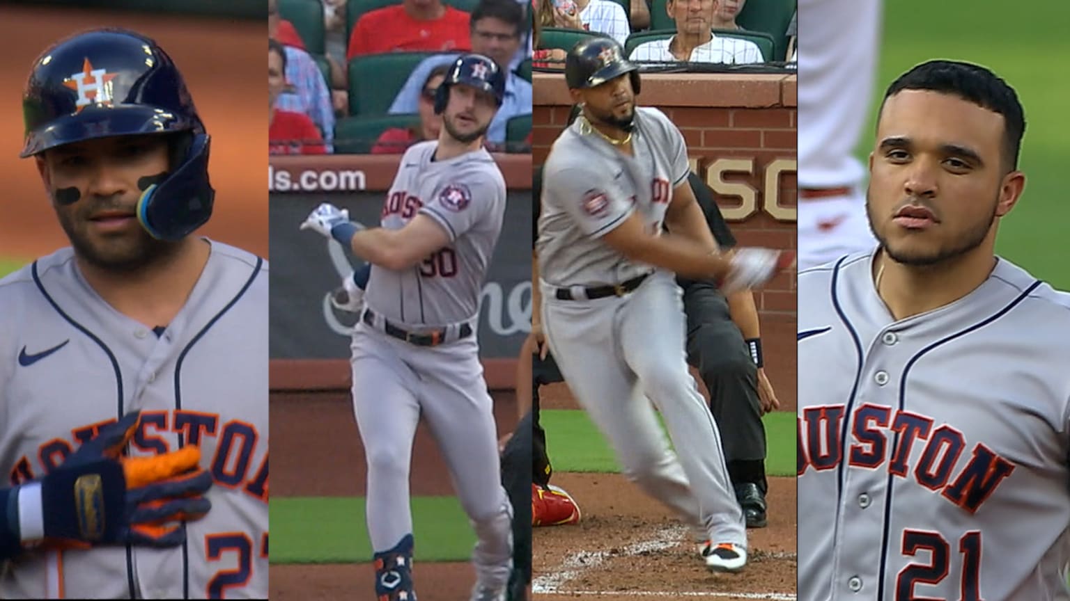 Houston scores 6 runs in the 2nd inning vs. St. Louis | 06/29/2023 ...