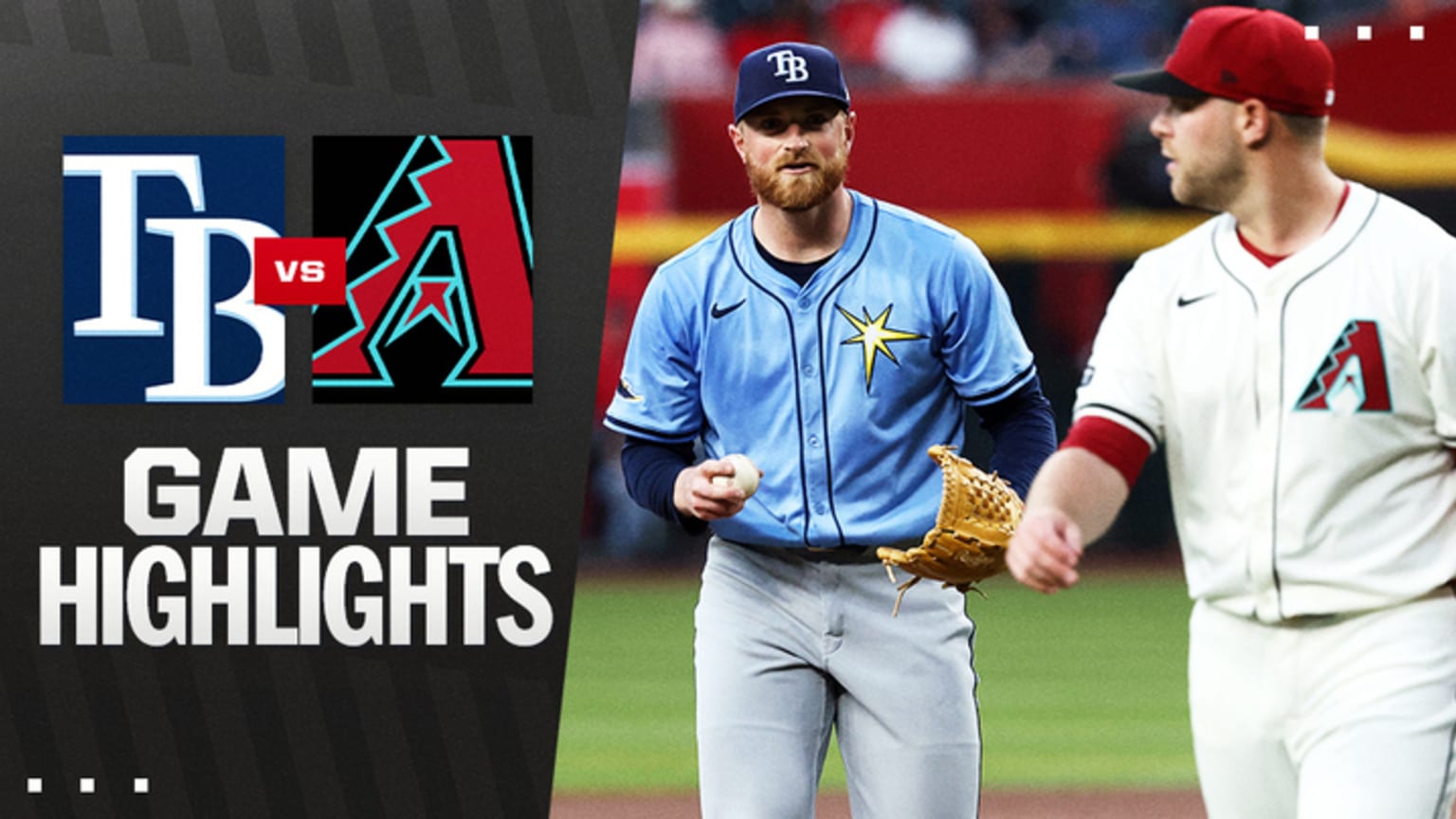 Rays vs. D-backs Highlights | 04/24/2025 | Tampa Bay Rays