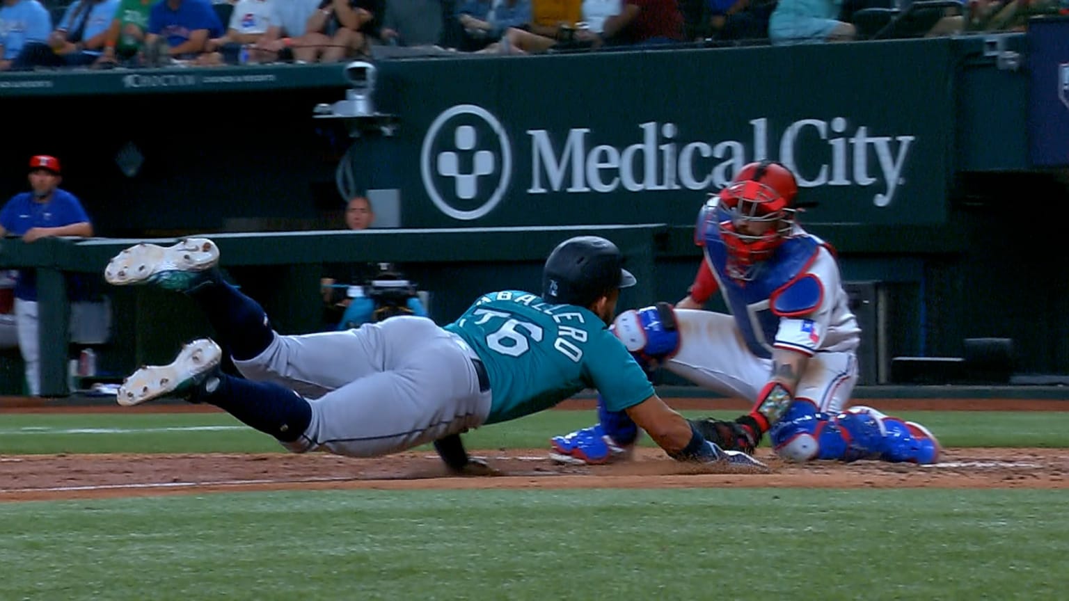 Rangers nab Caballero at the plate to end the 4th | 06/03/2023 | Texas ...