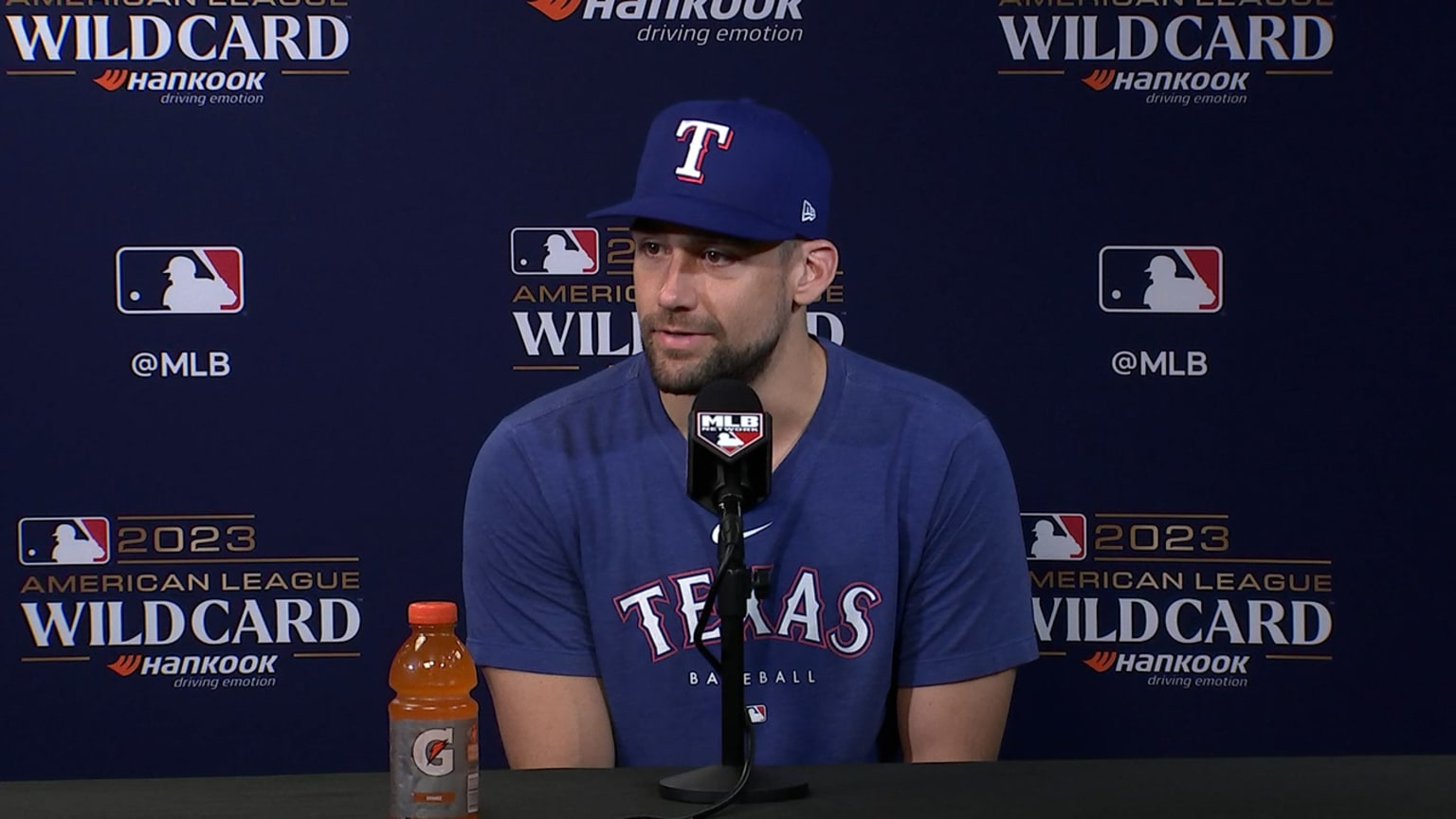 Nathan Eovaldi on starting Game 2 vs. Rays | 10/03/2023 | MLB.com