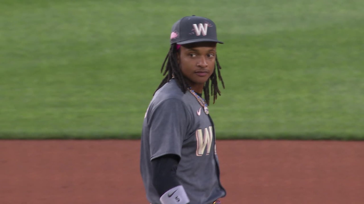 CJ Abrams cuts down the runner at home | 05/03/2024 | Washington Nationals