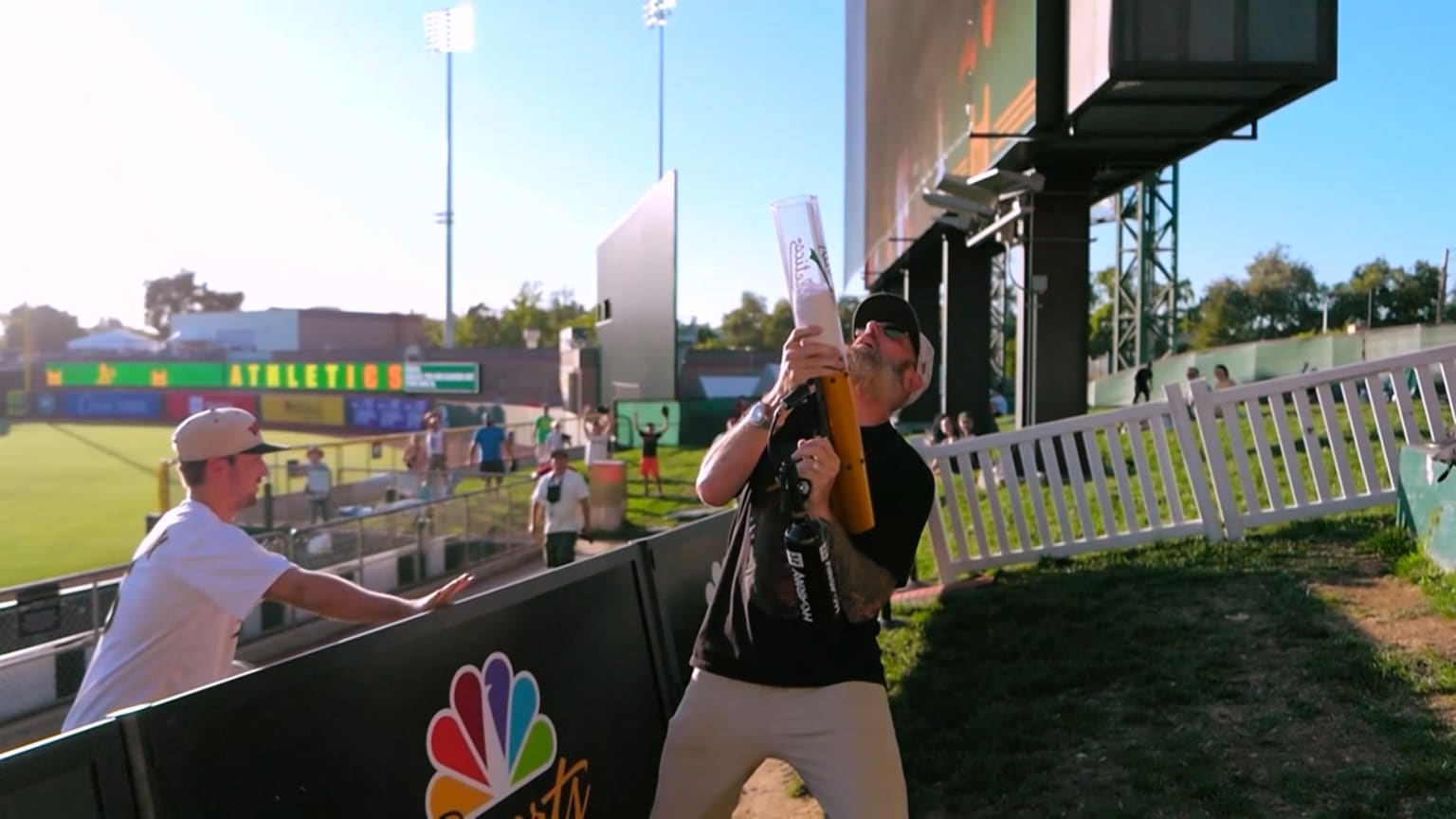 Dallas Braden launches t-shirts to fans | 06/18/2025 | Athletics