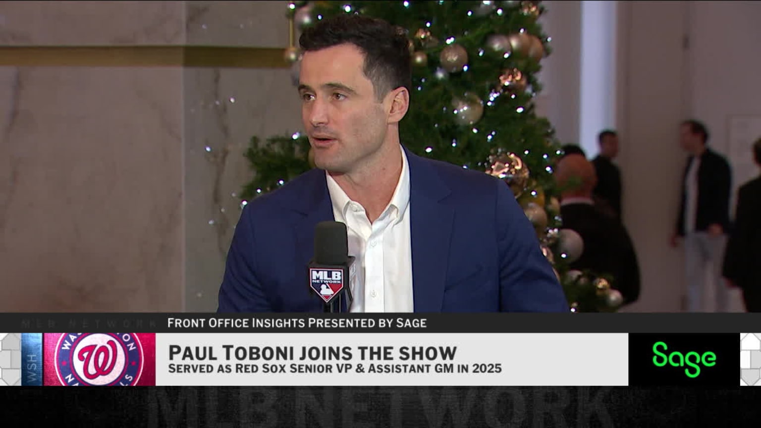 Paul Toboni discusses first year with Nationals | 12/08/2025 ...