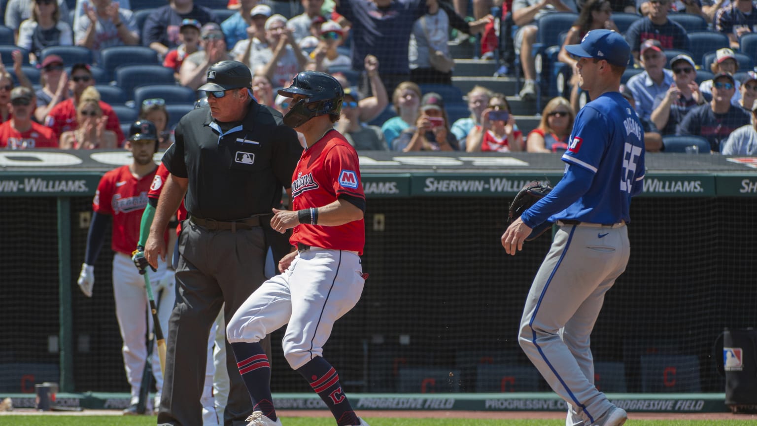 Tyler Freeman scores on a passed ball | 08/26/2024 | Cleveland Guardians