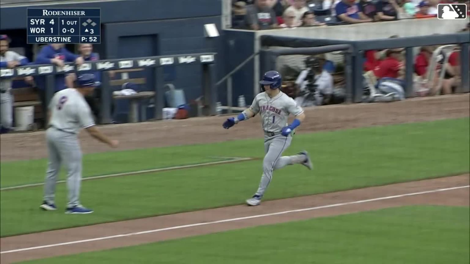 Drew Gilbert's second homer in two games | 07/03/2025 | New York Mets