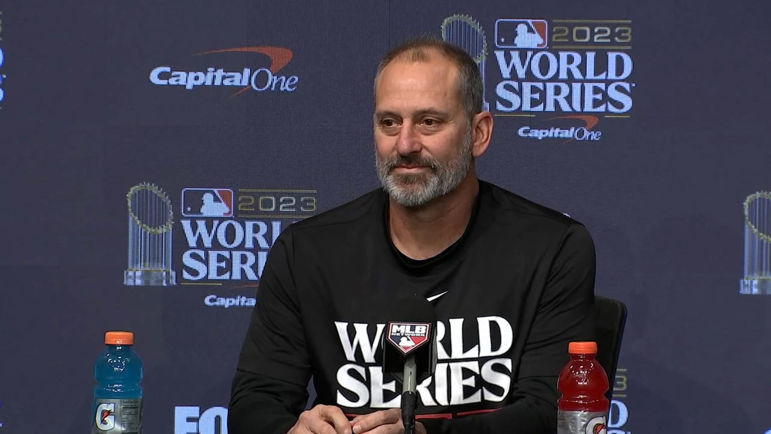 The D-backs speak to the media before Game 2 | 10/28/2023 | Arizona ...