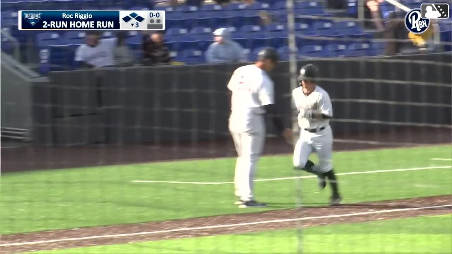 Roc Riggio's first professional home run | 04/20/2024 | MLB.com