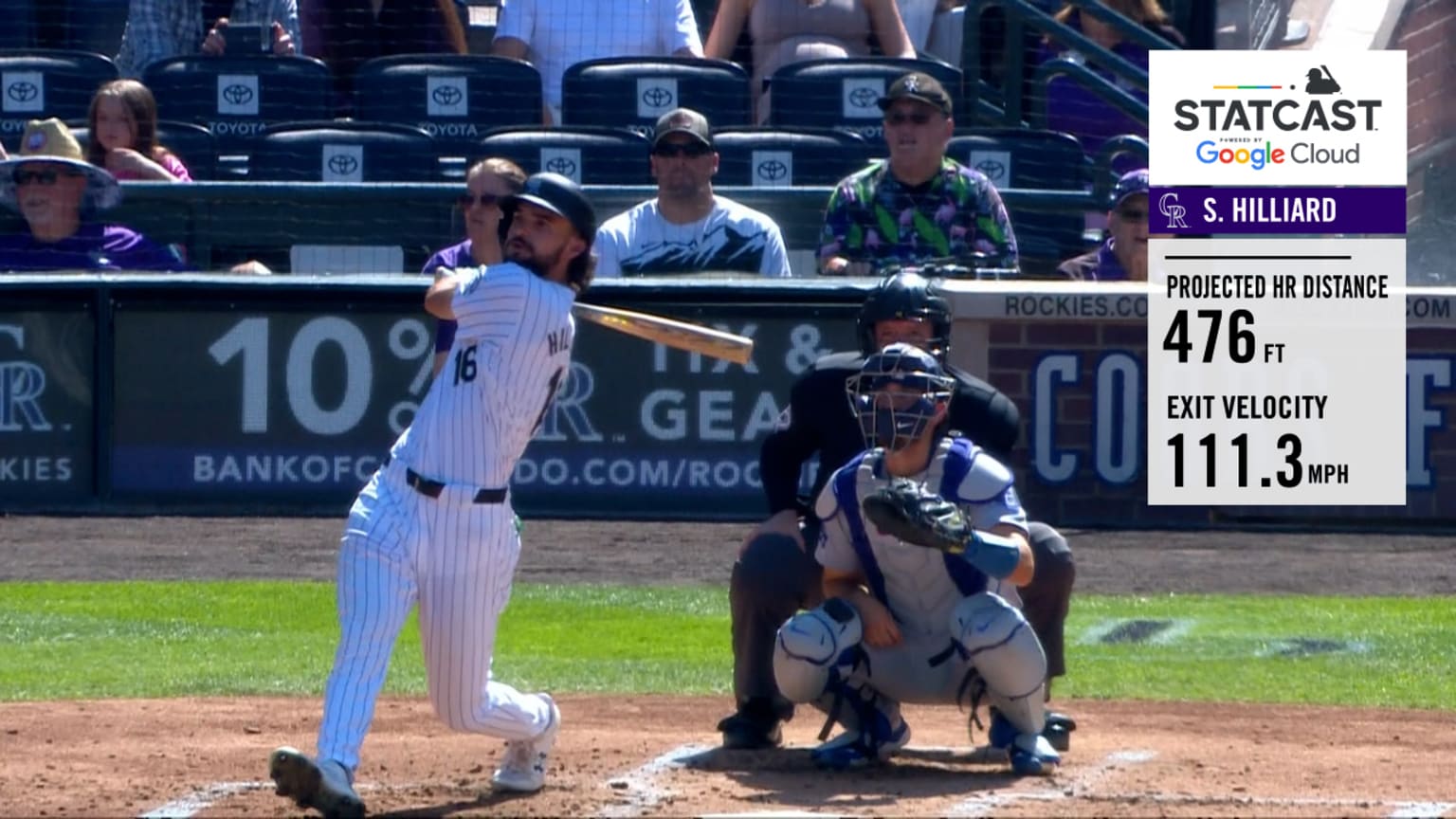 Sam Hilliard's 476-foot home run | 09/29/2024 | MLB.com