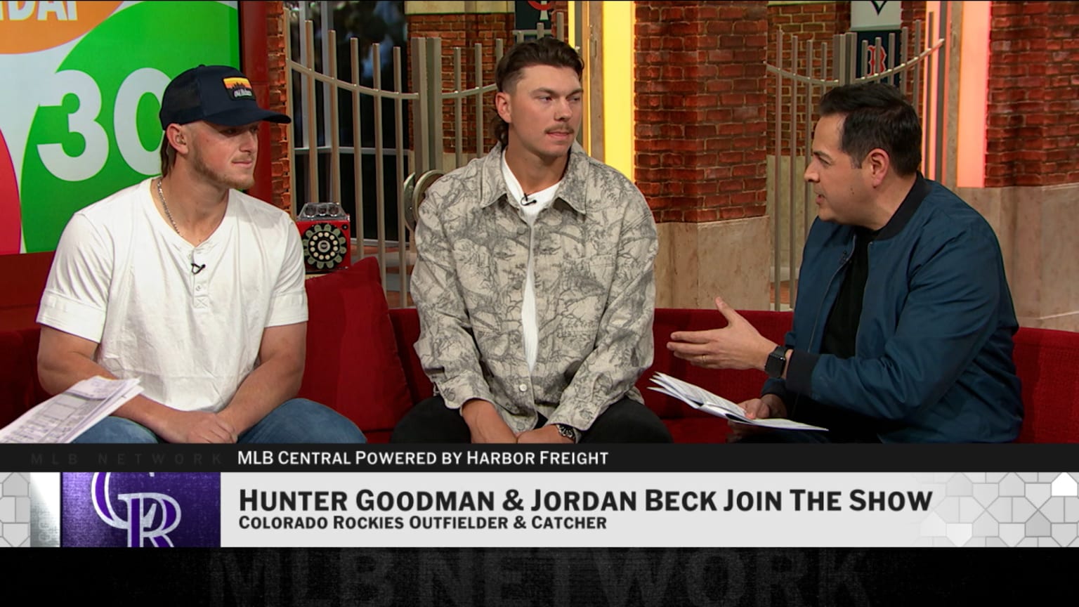Hunter Goodman and Jordan Beck join MLB Central | 05/30/2025 | MLB.com