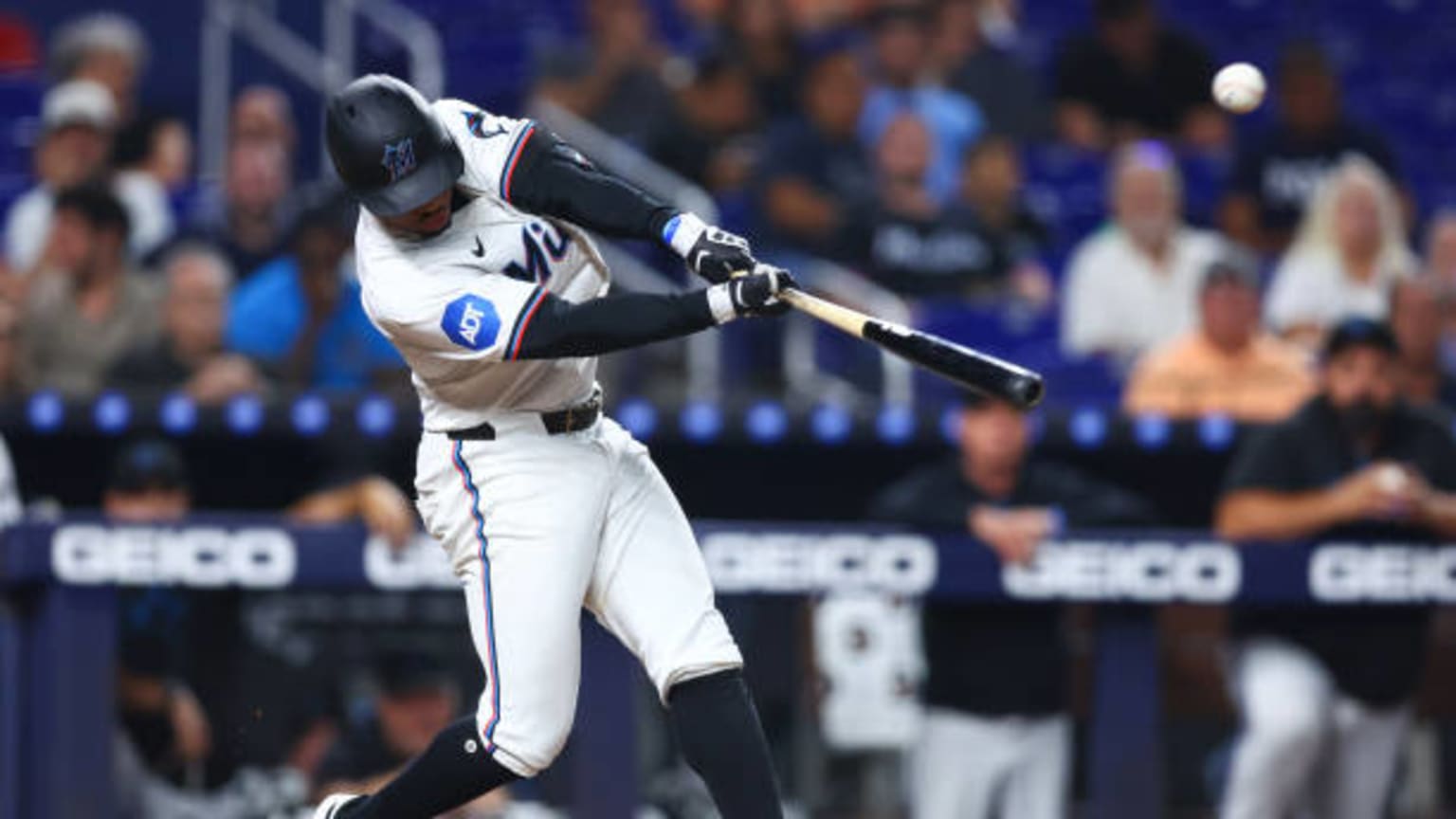 Xavier Edwards' RBI triple | 08/21/2024 | Miami Marlins