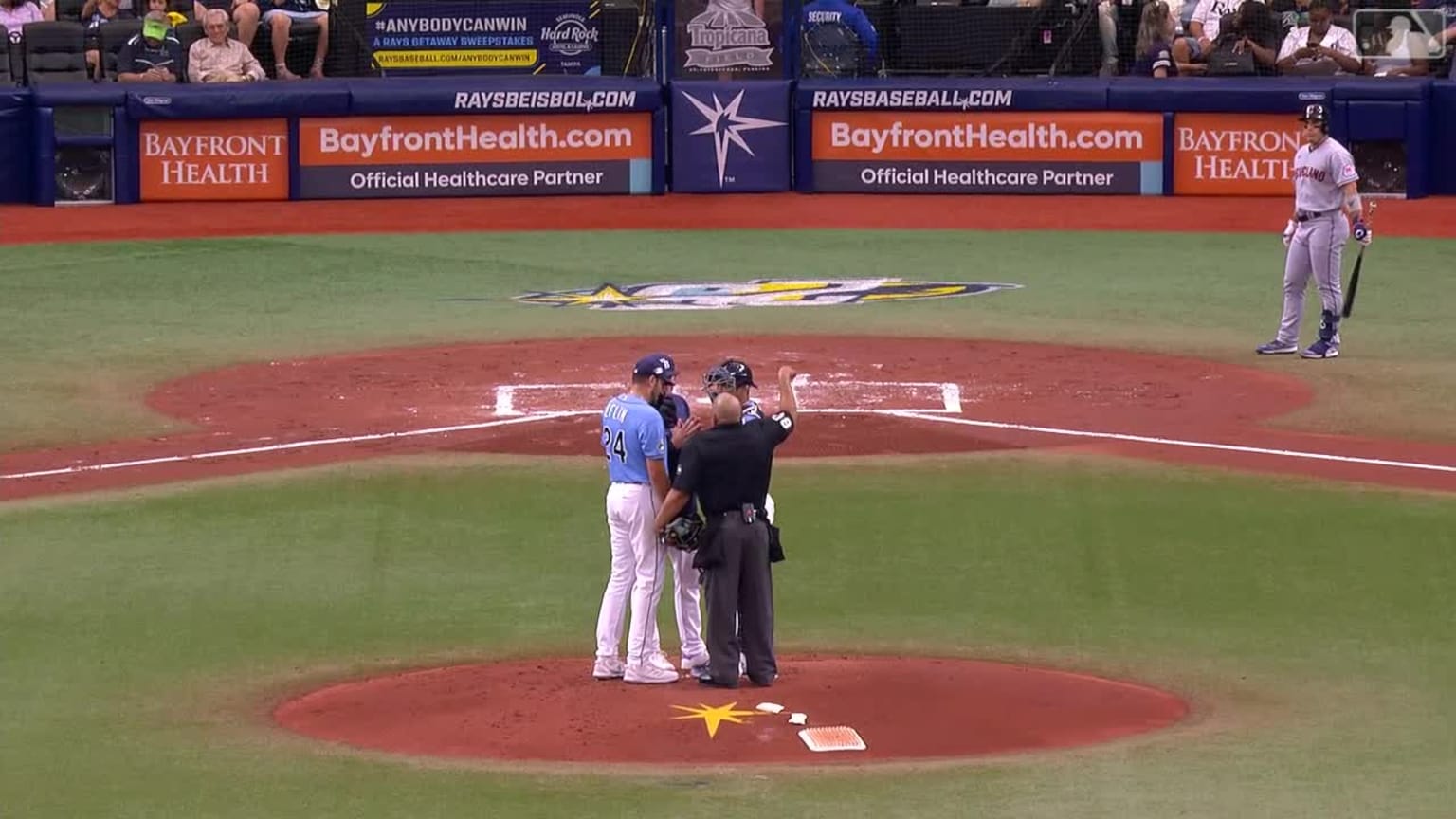 Kyle Snyder gets ejected during a mound visit | 08/13/2023 | MLB.com