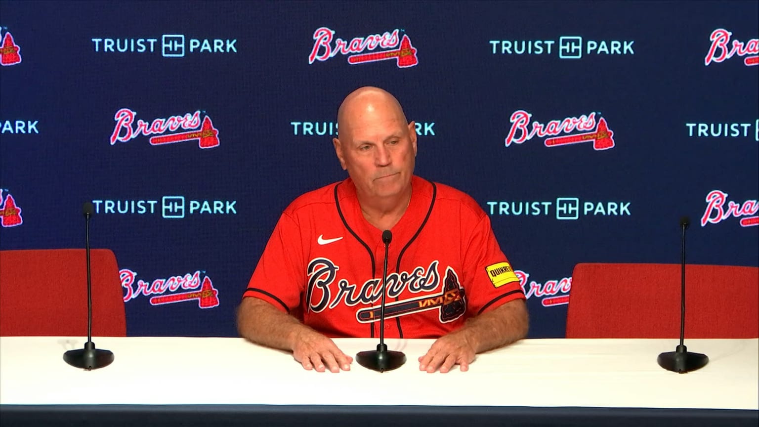 Brian Snitker on Strider's seven scoreless innings | 08/18/2023 ...