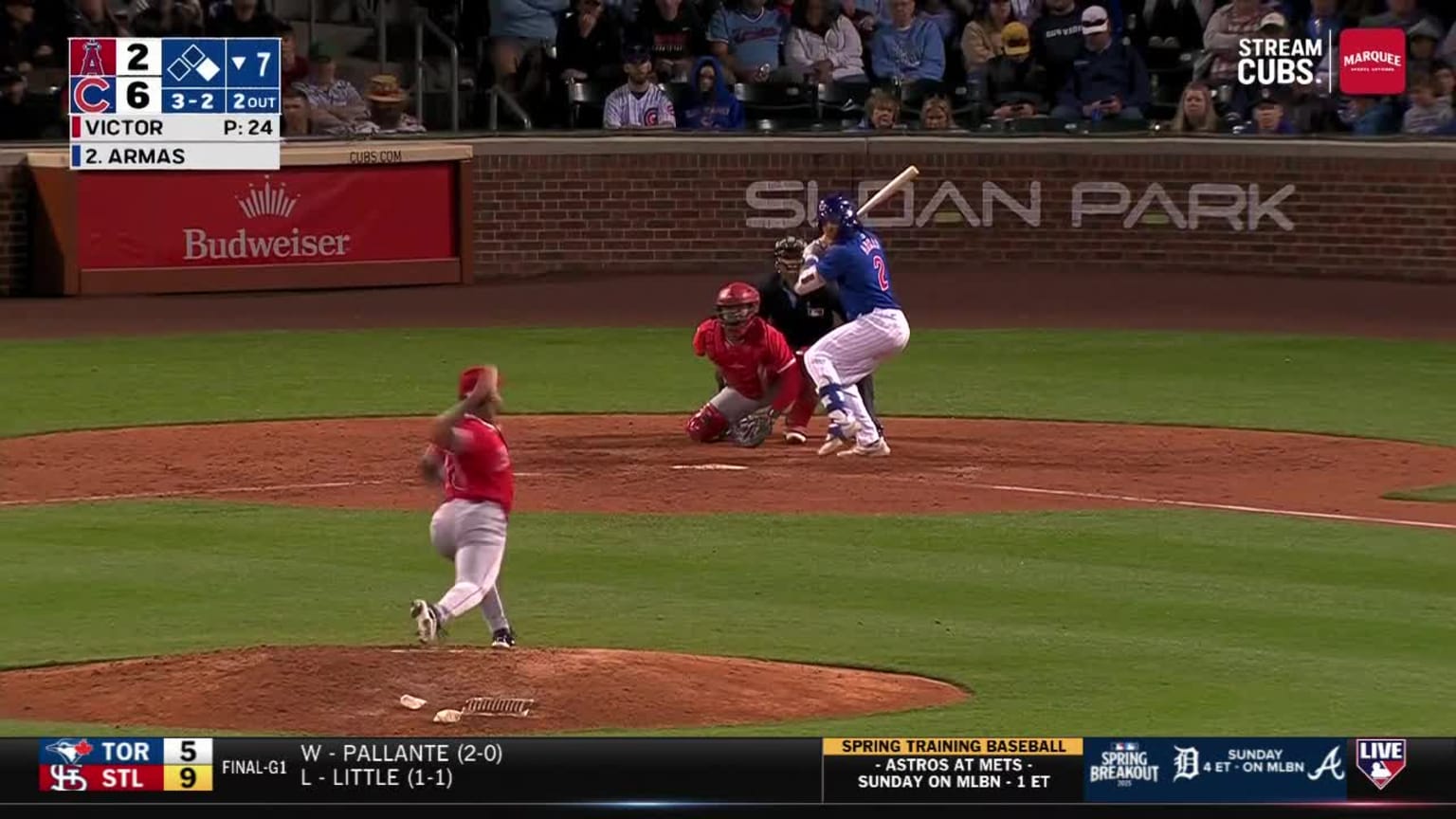 Ariel Armas' homer at Spring Breakout | 03/15/2025 | New York Mets
