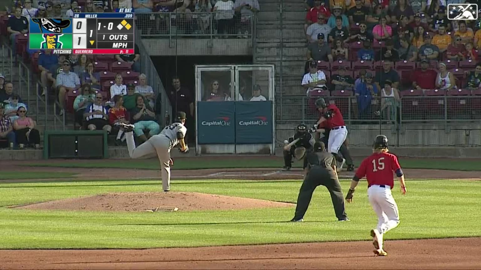 Noah Miller hammers a three-run homer to left-center | 07/09/2023 | MLB.com