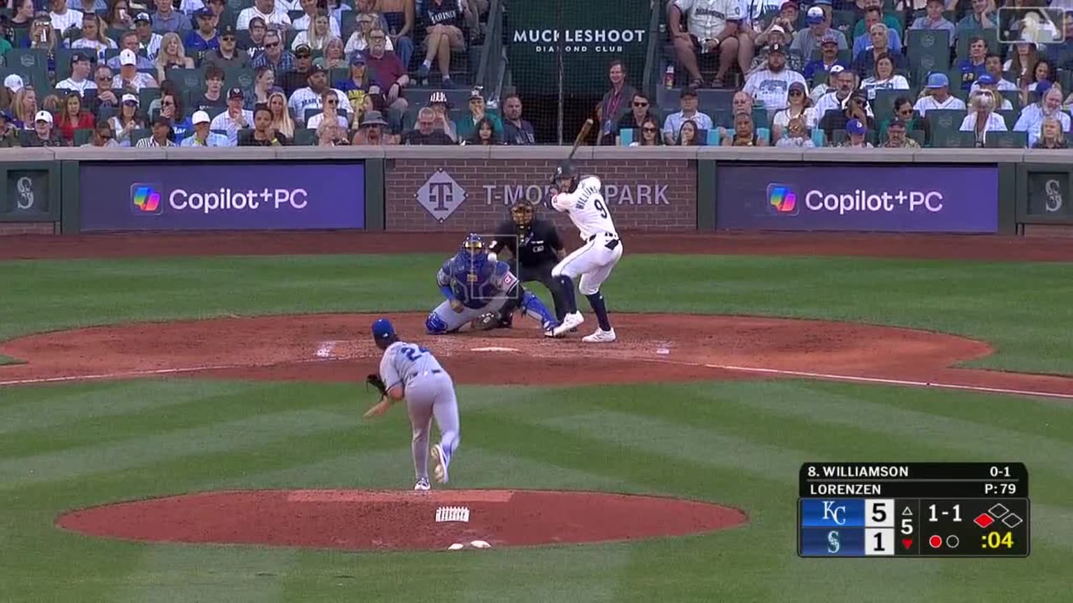 Ben Williamson's RBI single | 07/01/2025 | Seattle Mariners