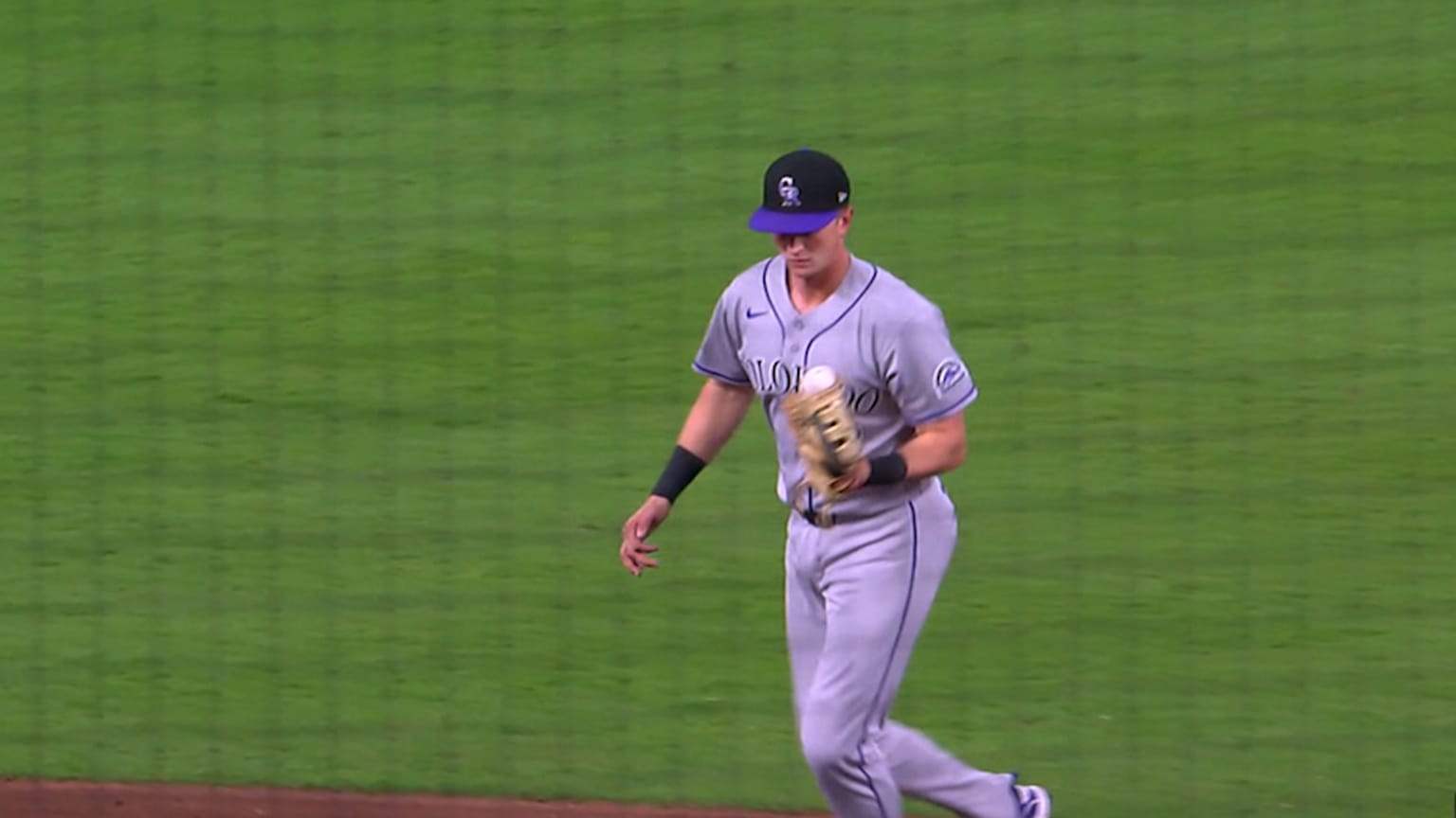 TJ Rumfield's jumping grab | 04/14/2026 | Colorado Rockies