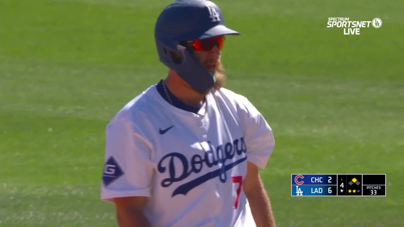 Drew Avans hits a bases-clearing double | 03/02/2024 | Los Angeles Dodgers