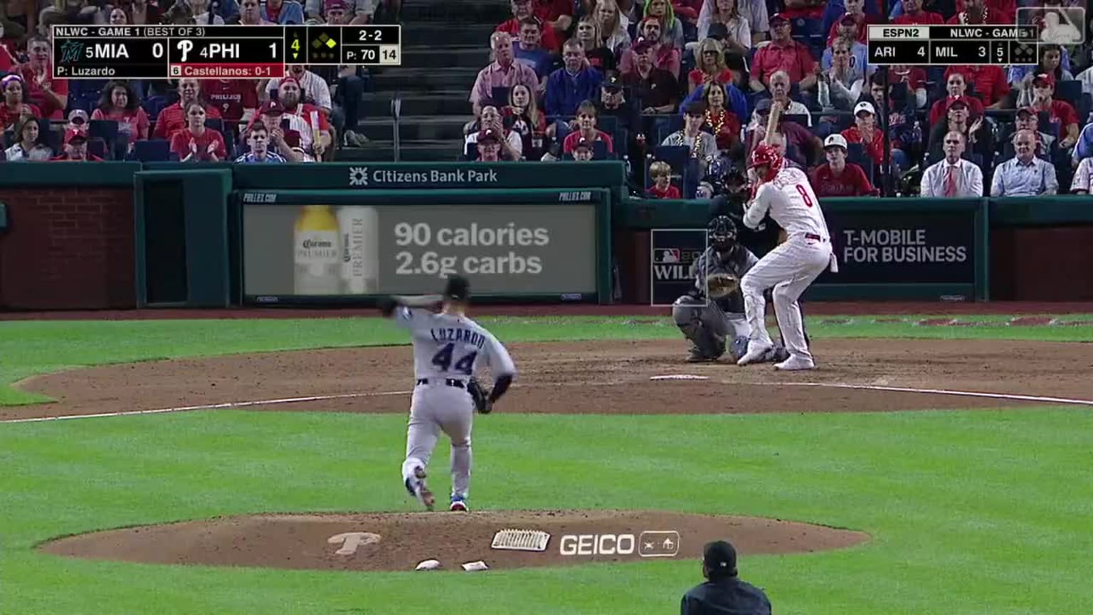 Castellanos legs out a double | 10/03/2023 | Philadelphia Phillies