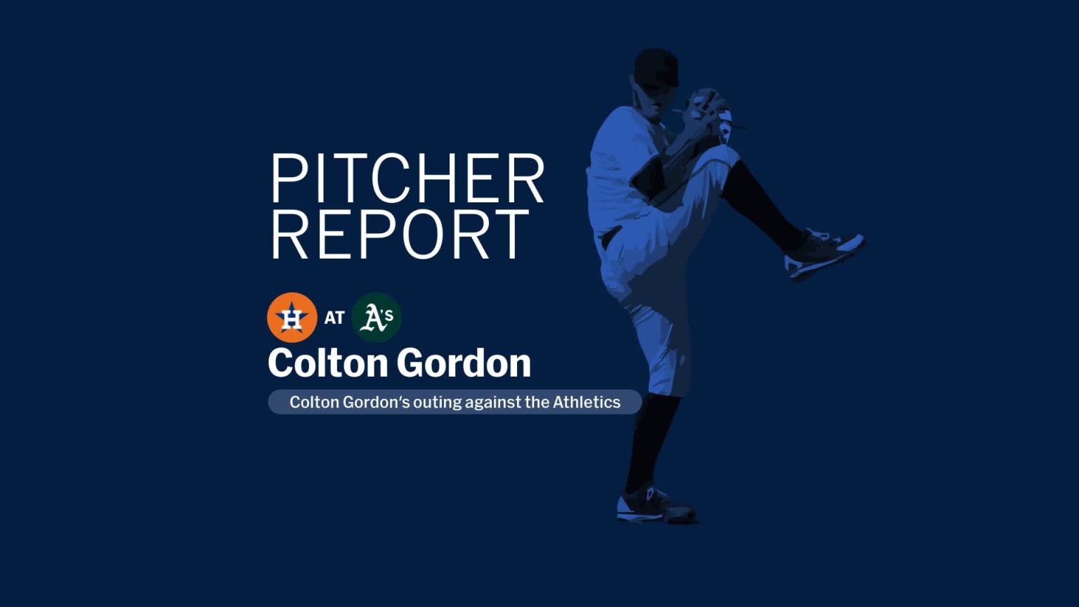 Colton Gordon's outing against the Athletics | 06/19/2025 | Houston Astros