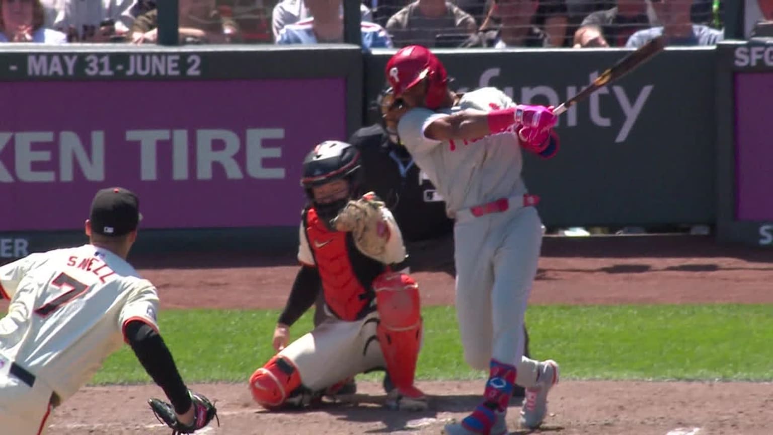 Johan Rojas' RBI single | 05/27/2024 | Philadelphia Phillies