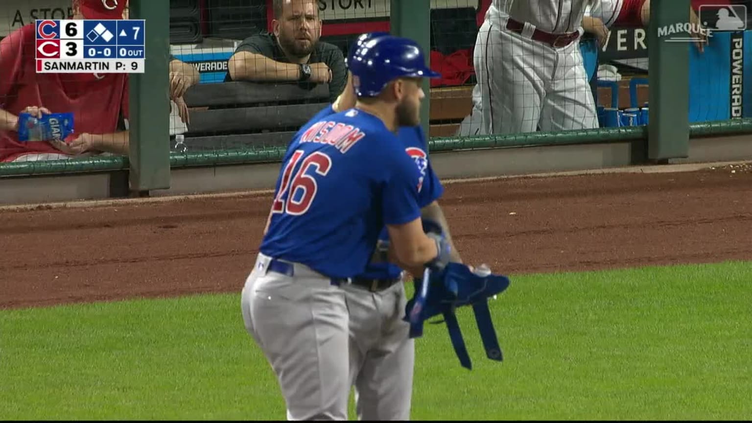 Patrick Wisdom hits a single in the 7th to score two | 04/04/2023 ...