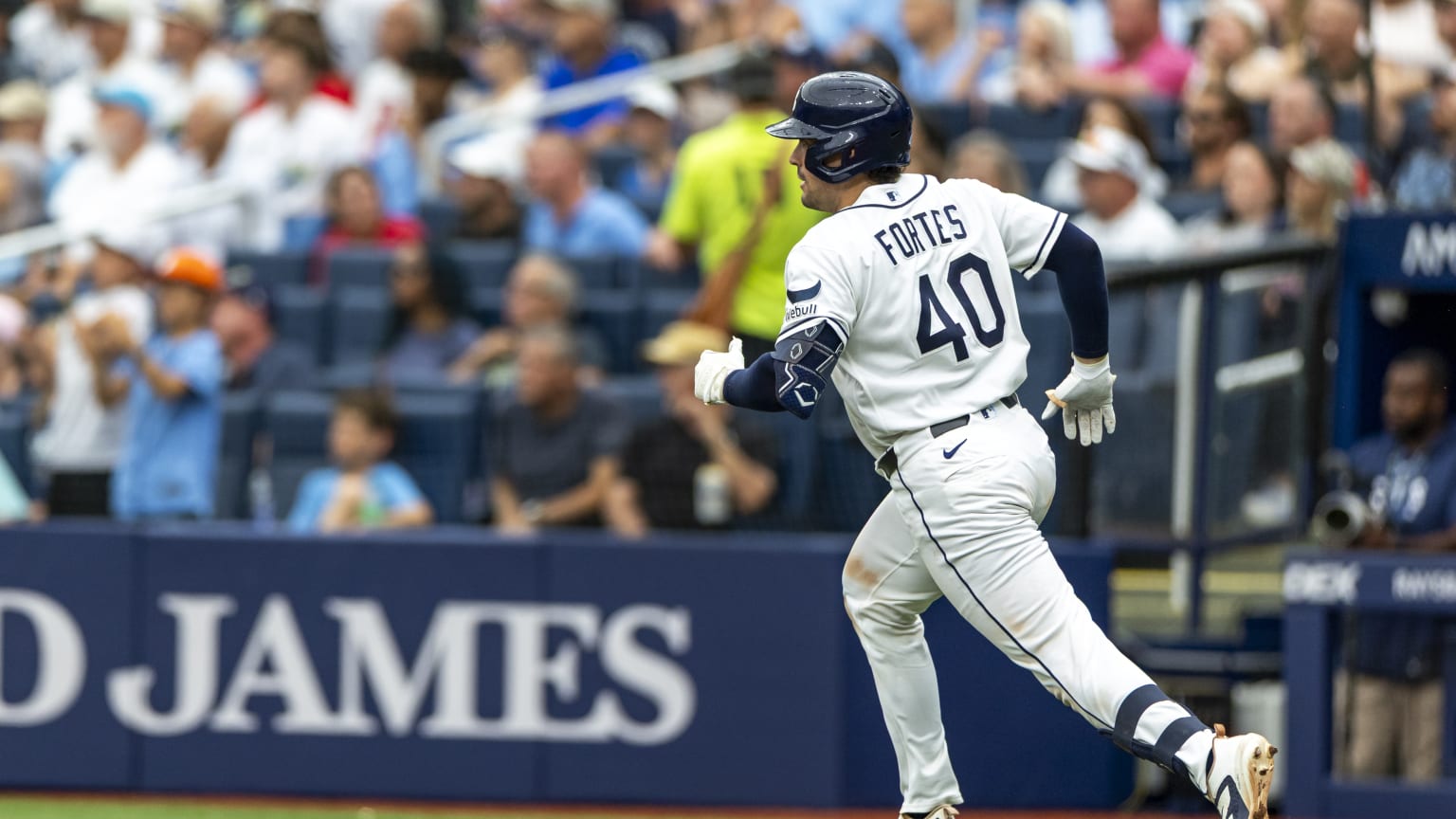 Nick Fortes' four hits against the Red Sox | 06/10/2026 | Tampa Bay Rays