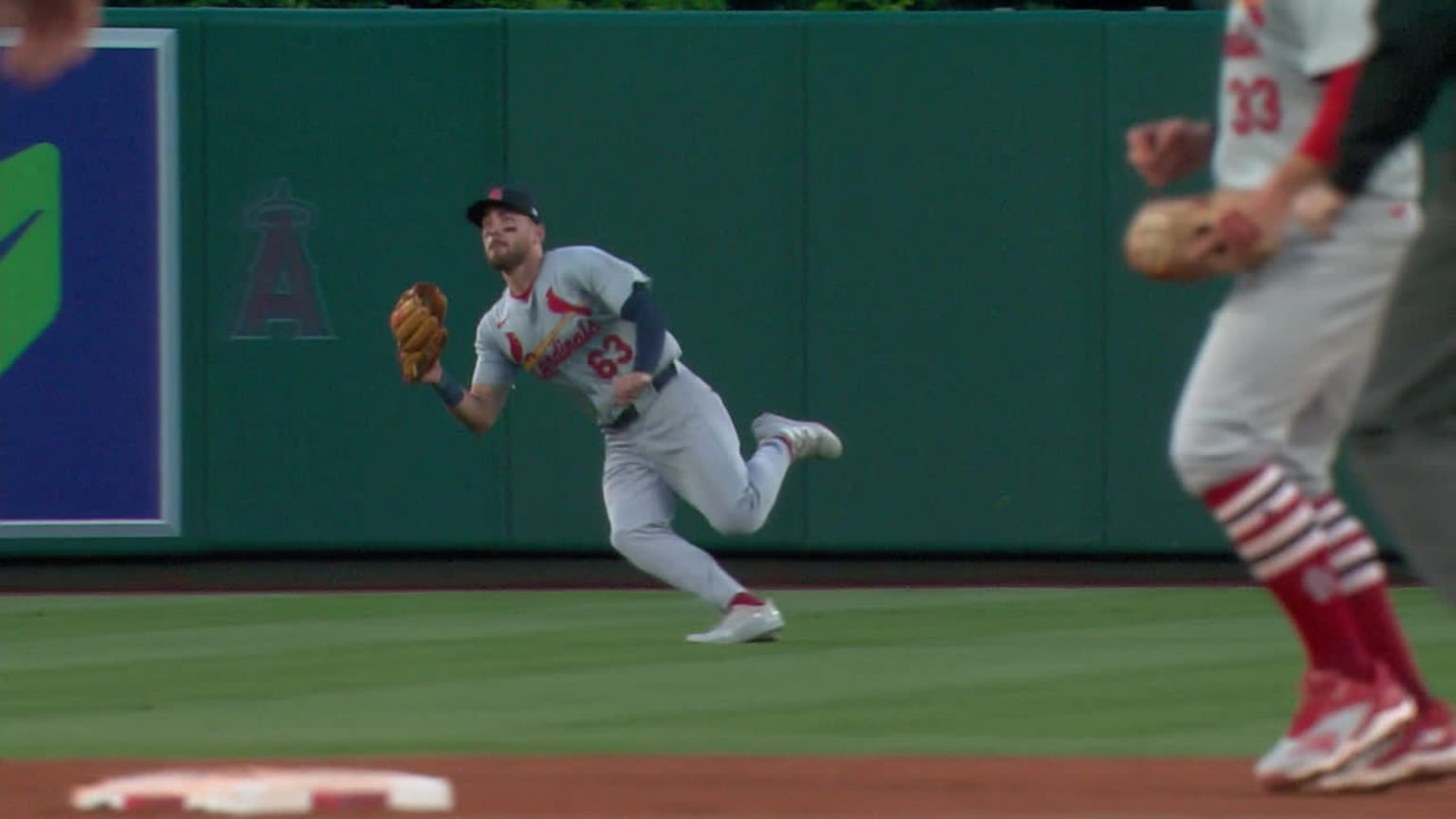 Michael Siani dives down for a fantastic catch | 05/15/2024 | St. Louis ...
