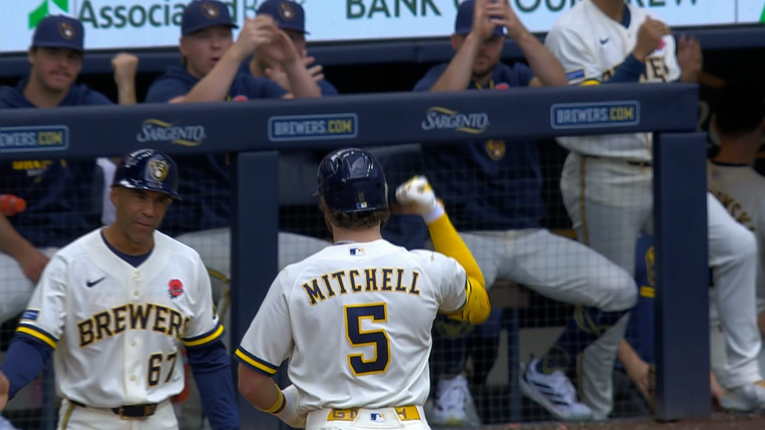 Garrett Mitchell's RBI single | 05/25/2026 | Milwaukee Brewers
