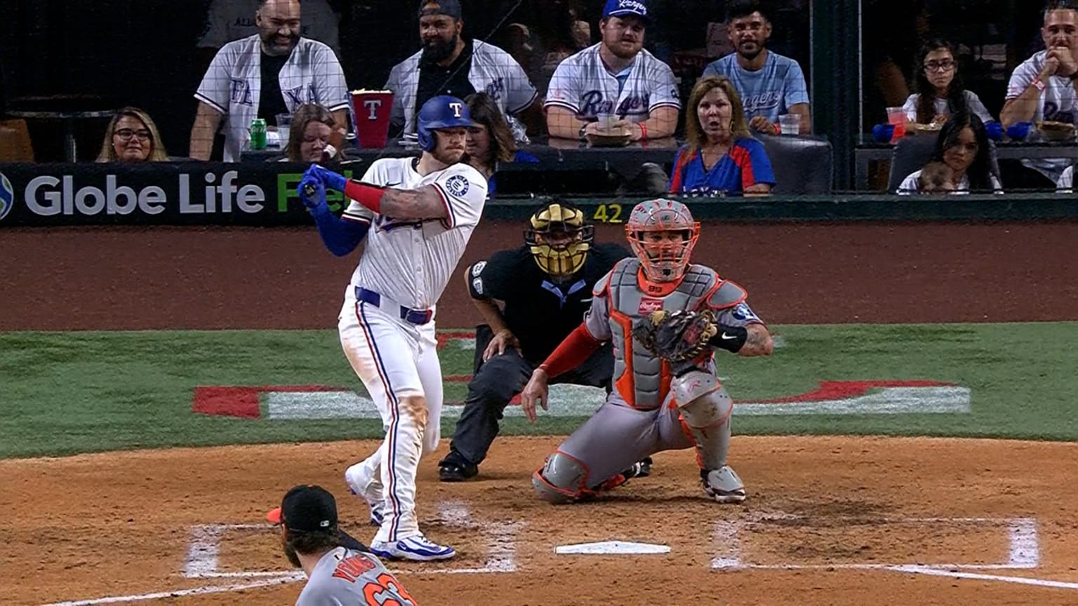 Jonah Heim's RBI single | 07/01/2025 | Texas Rangers