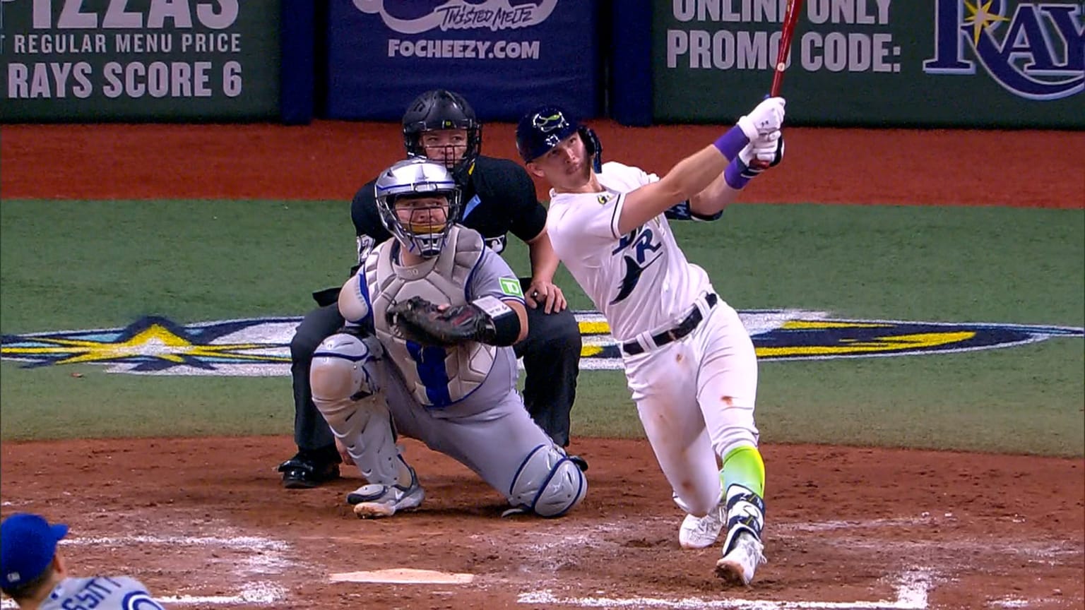 Curtis Mead smashes his first career home run | 09/22/2023 | Tampa Bay Rays