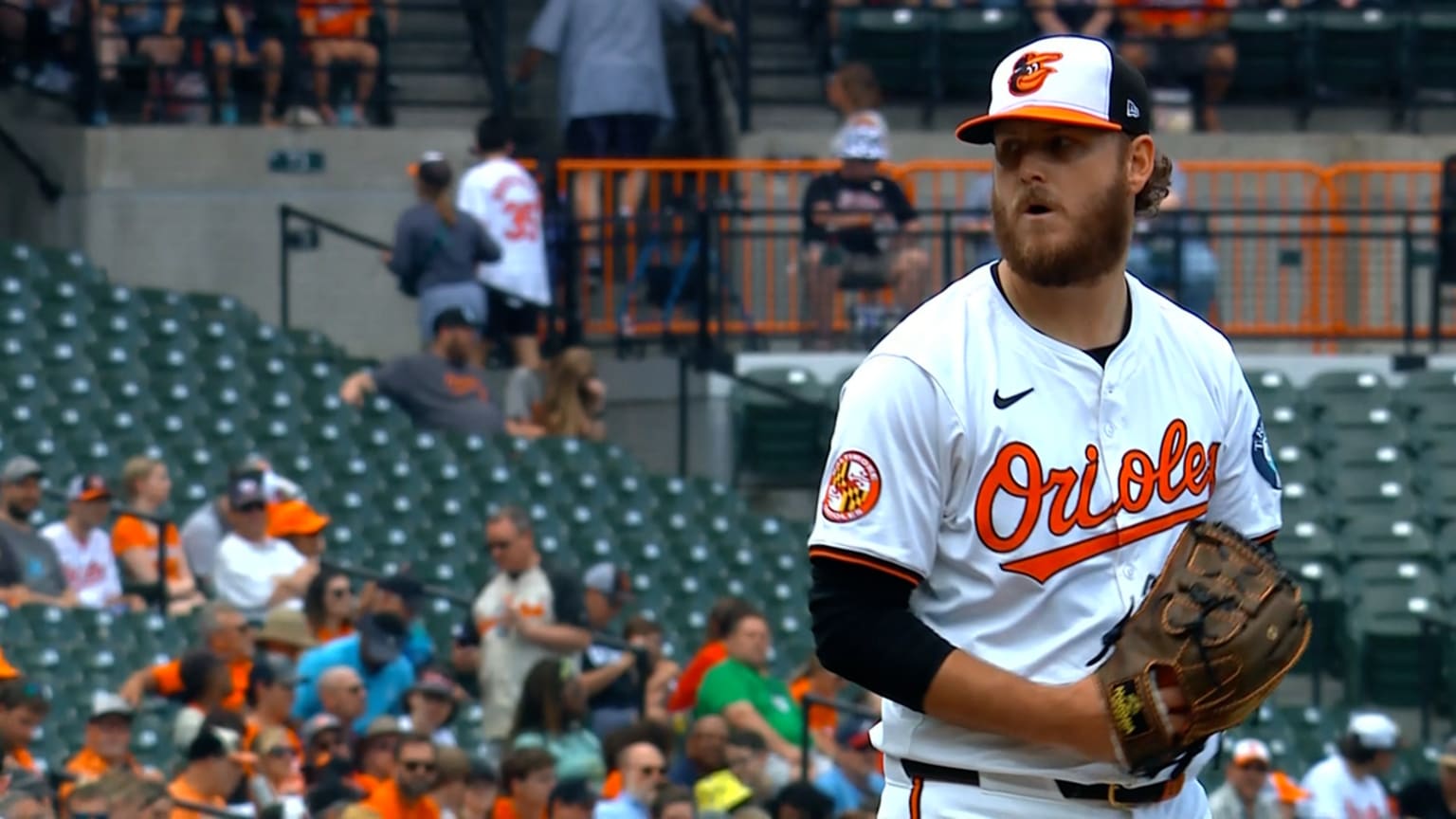 Cole Irvin strikes out Travis d'Arnaud | 06/13/2024 | Baltimore Orioles