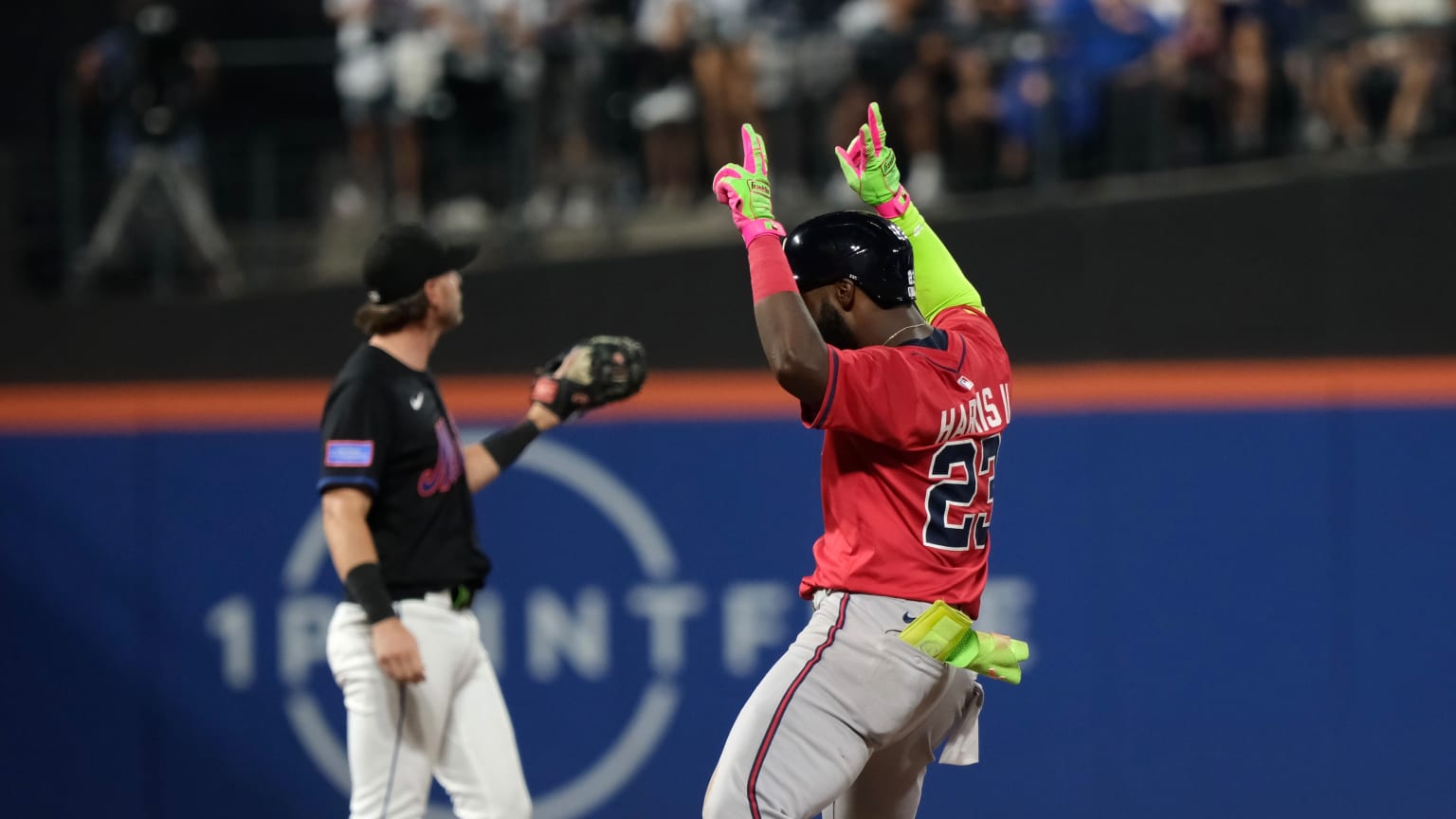 Michael Harris II's game-tying double | 08/14/2025 | Atlanta Braves