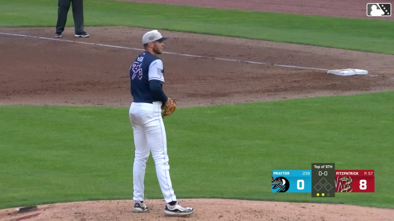 Brian Fitzpatrick's five scoreless innings | 07/05/2024 | Milwaukee Brewers